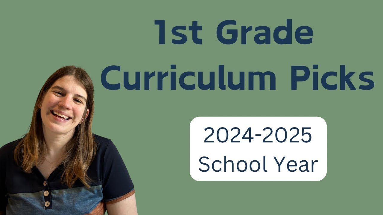 1st Grade Curriculum Picks || 2024-2025 School Year - YouTube