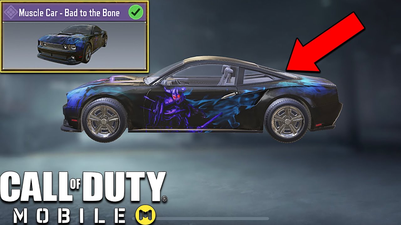 Call of Duty Mobile - UNLOCKING EPIC MUSCLE CAR BAD TO THE BONE SKIN ...