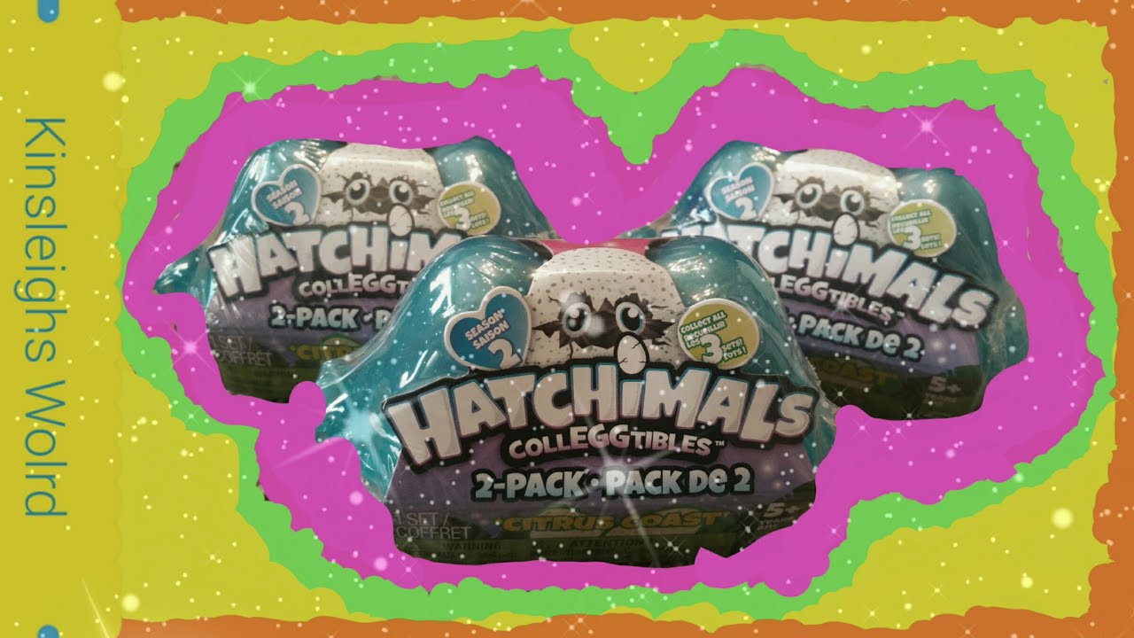 Rare Hatchimals Colleggtibles Limited Edition Season 2 Citrus Coast ...