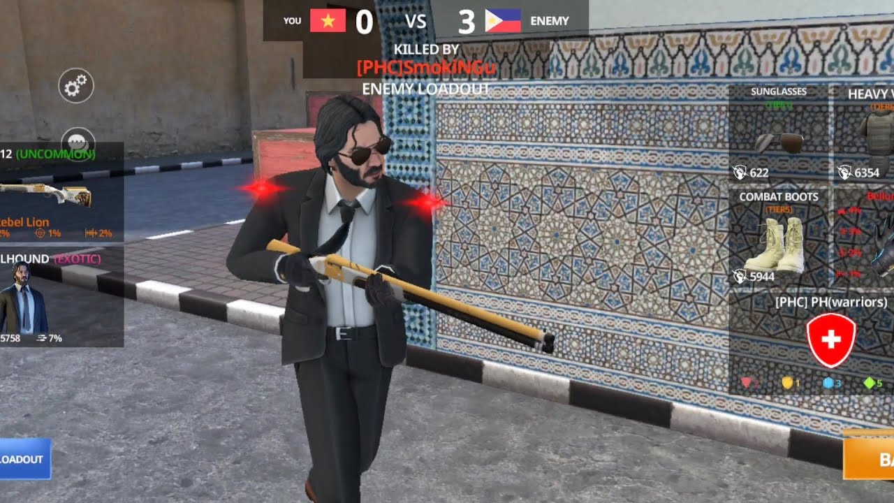 Critical Strike: TOP KILL - JOHN WICK LOOKS COOL - NICE PLAY PURIFINE ...