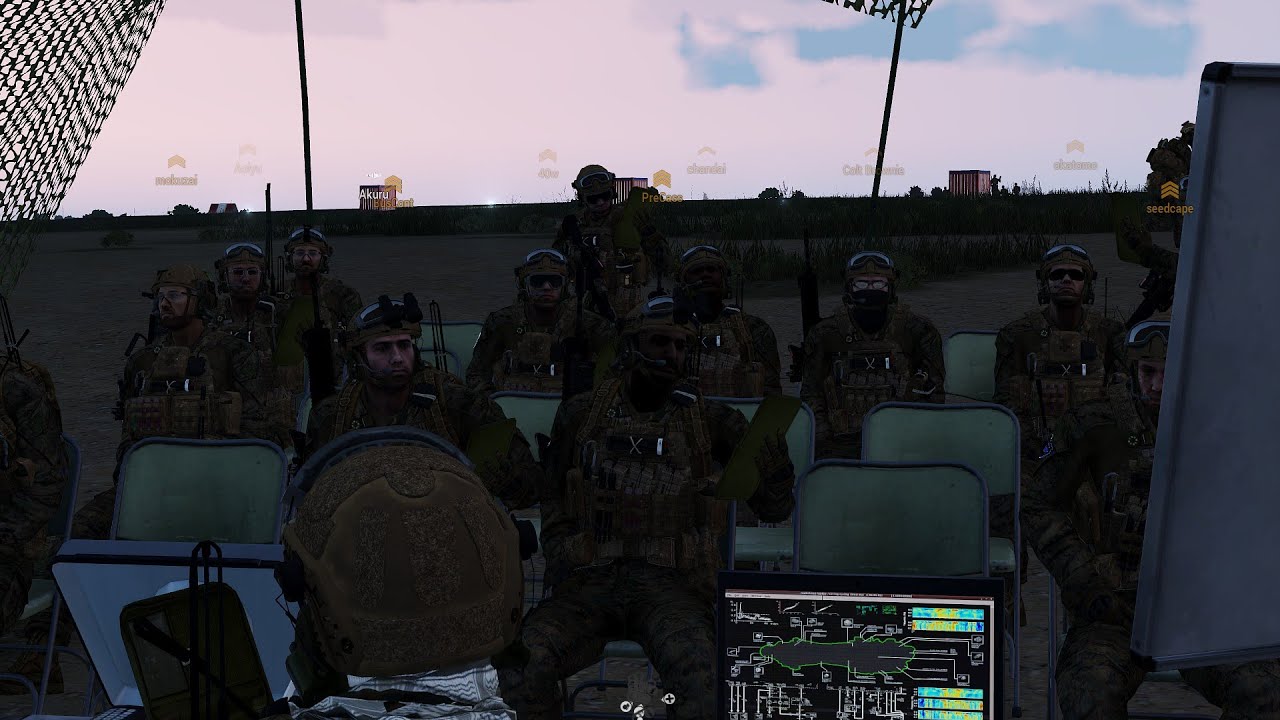 【Arma3 Mokuzai Gaming COOP 】CO31 Black Burn 第1分隊長 - YouTube