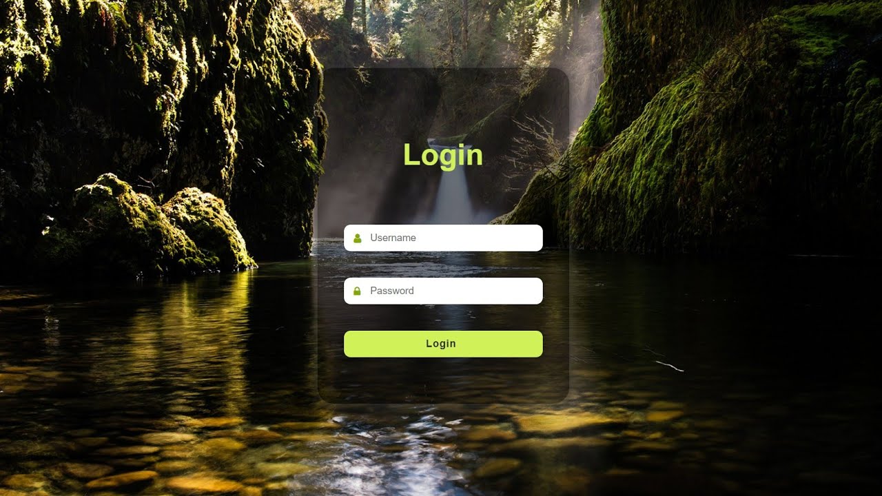 Animated Login Form With Source Code Using Html And Css Login Form 5508
