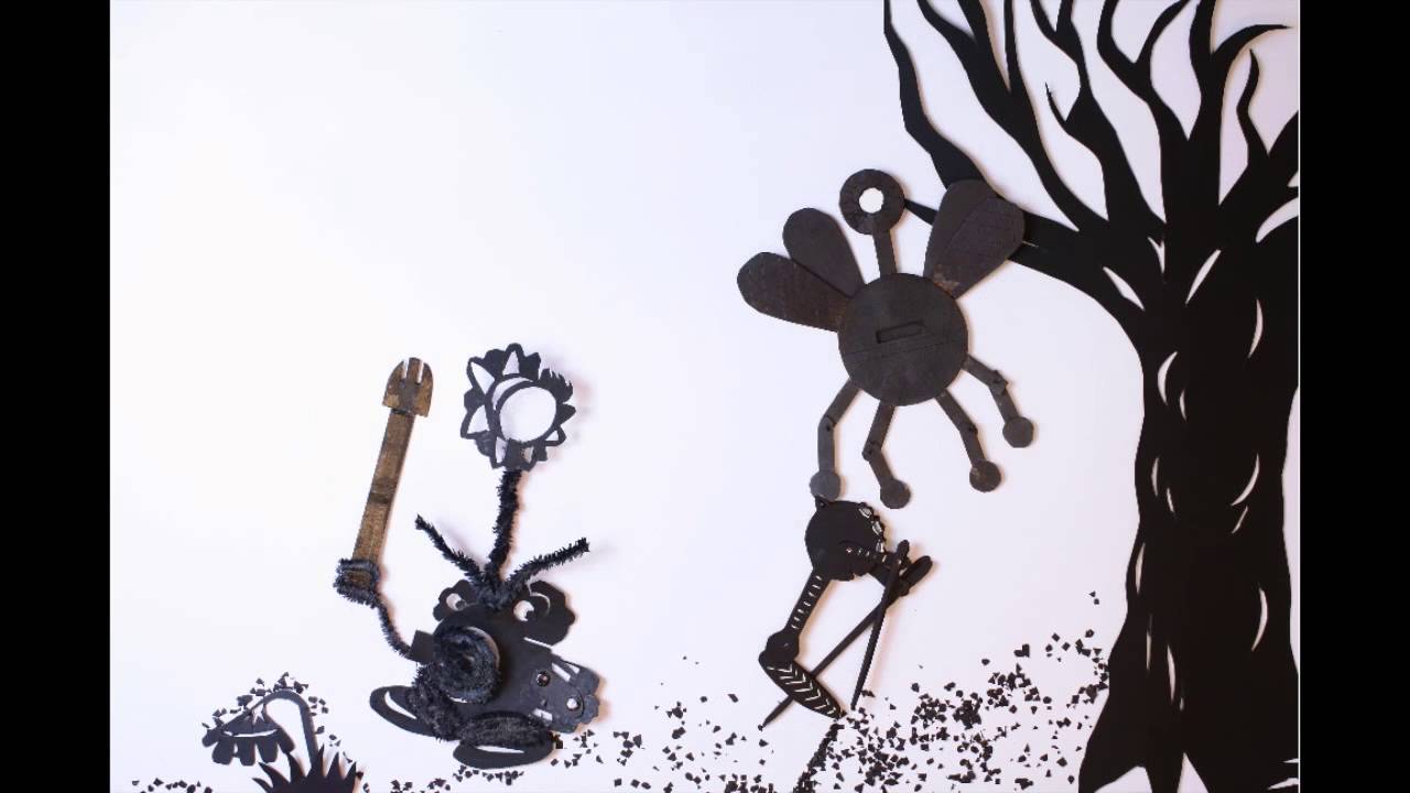 2D Silhouette Animation (Without Sound) - YouTube