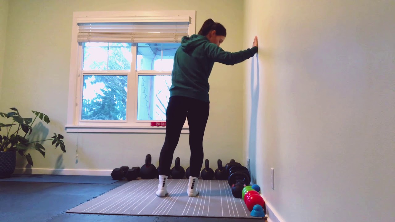 Everted and Inverted Heel Raises - YouTube