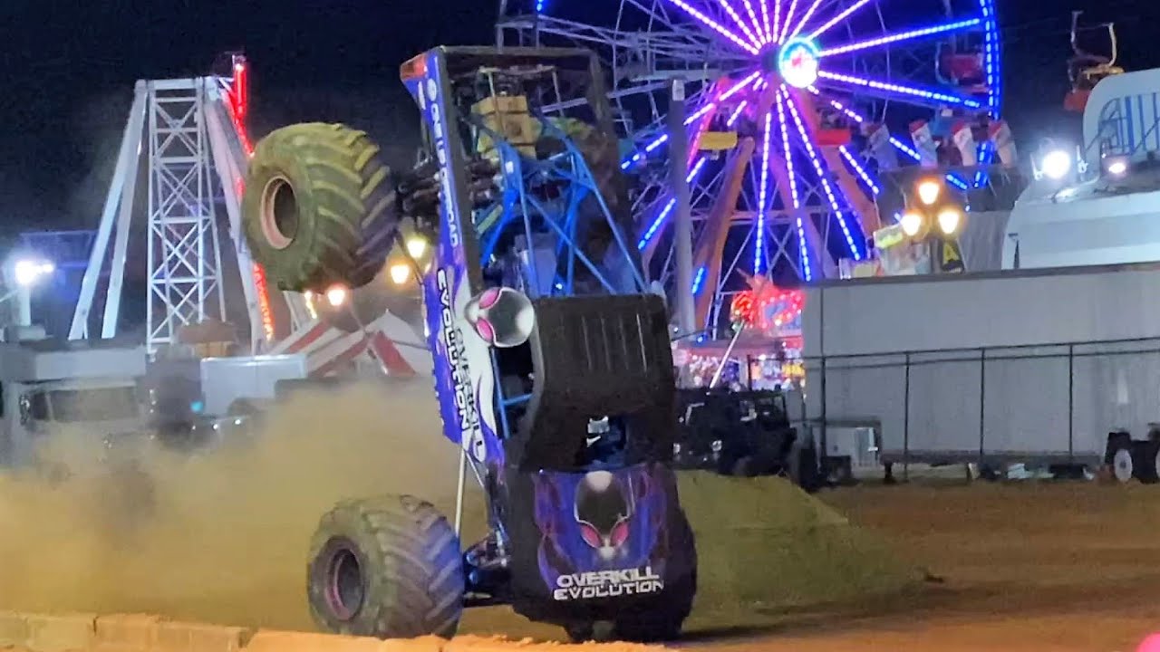 2022 NC State Fair Derby Monster Truck Show - YouTube