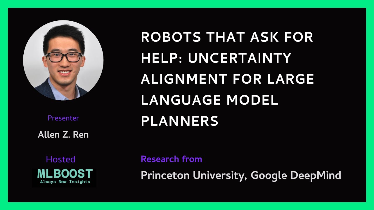MLBoost Seminars (1): Uncertainty Alignment for Large Language Model ...