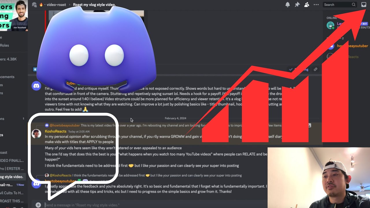 How a Single Discord Comment Upgraded My YouTube Channel. - YouTube
