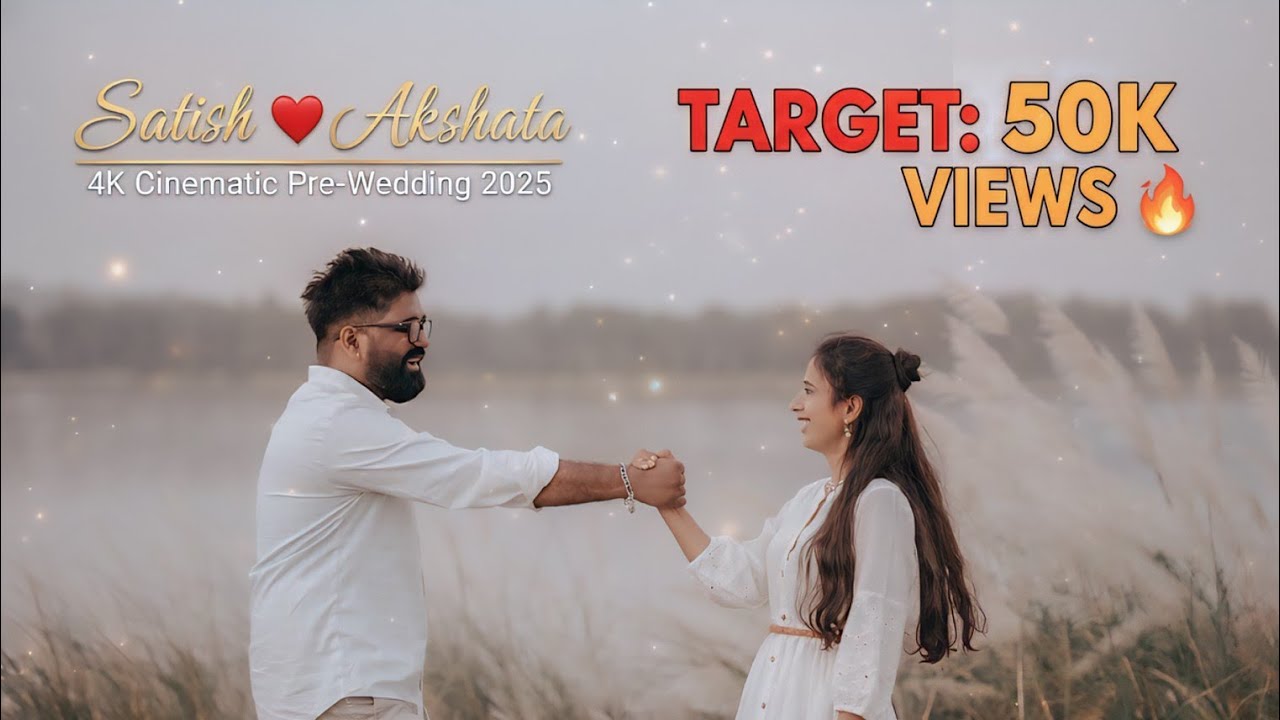 Satish + Akshata | 2025 Kannada Song | 4k Video Pre wedding | Shoot in ...