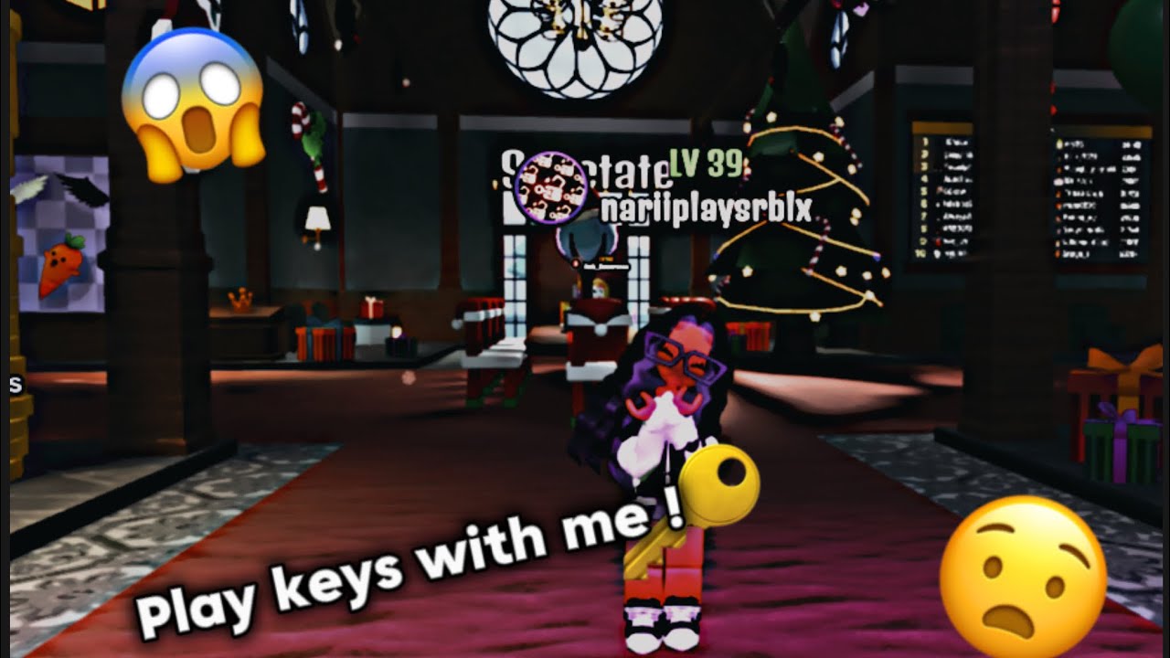 ( First Video ! 😆 ) Plays a game on Roblox named keys ! 🔑 - YouTube