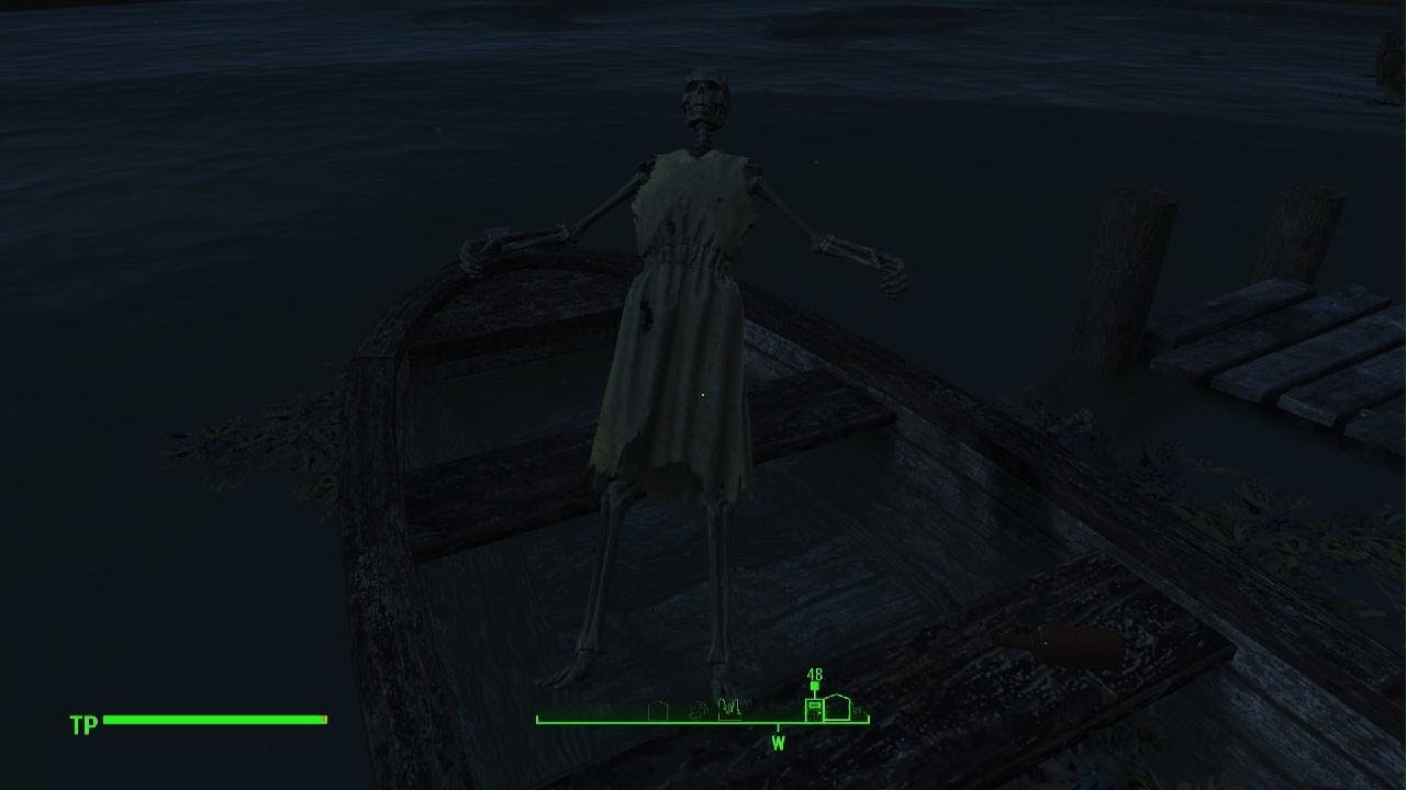 Fallout 4 T-pose skeleton - YouTube