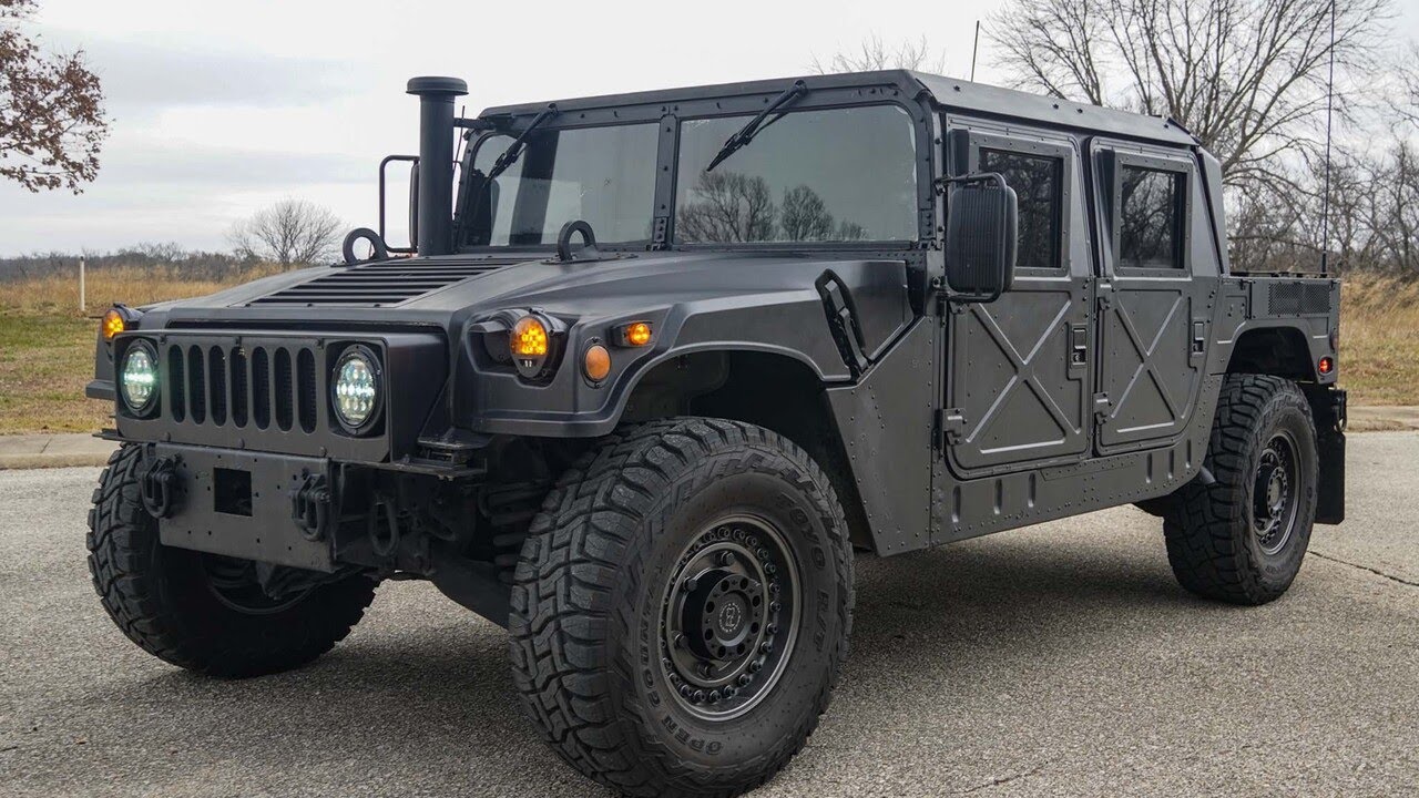 2008 AM General Humvee M1165A1 Walk-around Video - YouTube