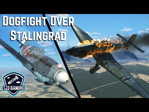 Dogfight Over Stalingrad! Stukas attacked by Russian Fighters! IL2 ...