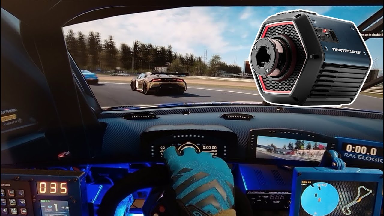 Thrustmaster T818 in Assetto Corsa Competizione [POV RACING] - YouTube