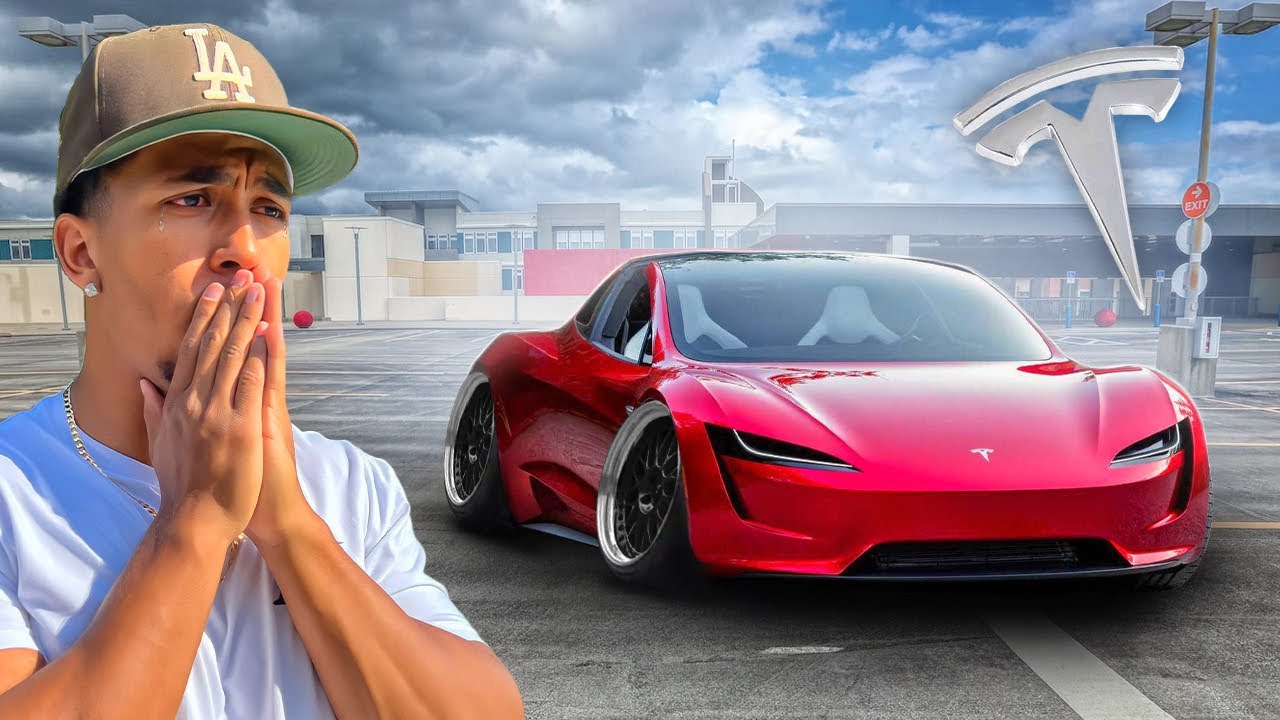 THIS WILL BE THE FIRST CAMBERED & STANCED TESLA *EMOTIONAL* - YouTube