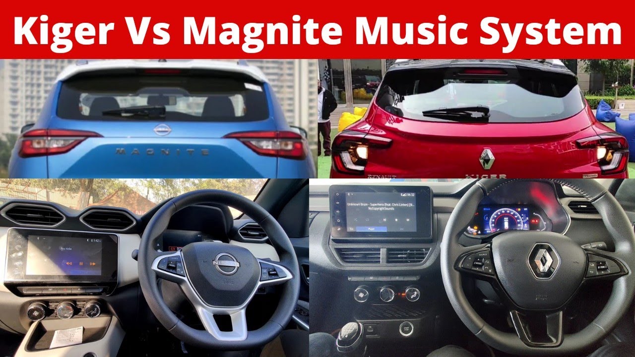 Music System Comparison 🎵🎶 | Kiger Vs Magnite 👌| Audio Test 🔥| Full ...