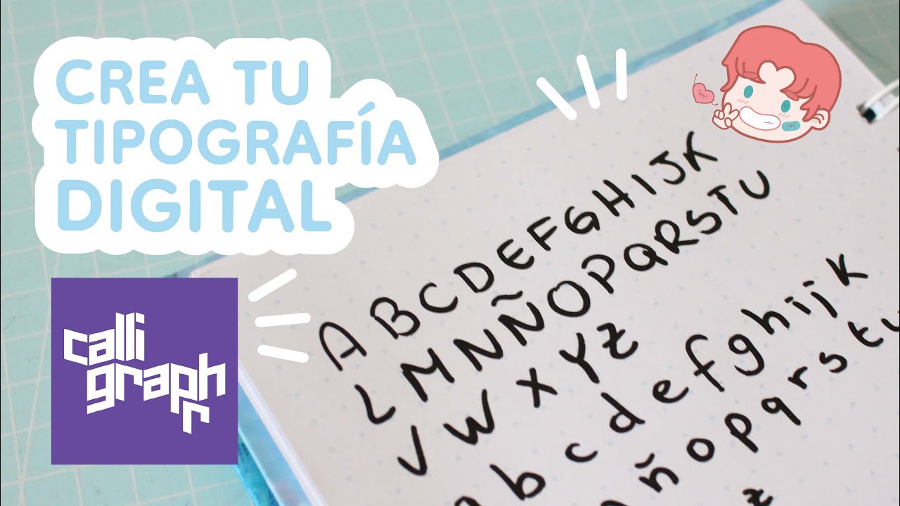 Crea tus propias Tipografías / Fuentes! ~ Tutorial Calligraphr ☾ - YouTube