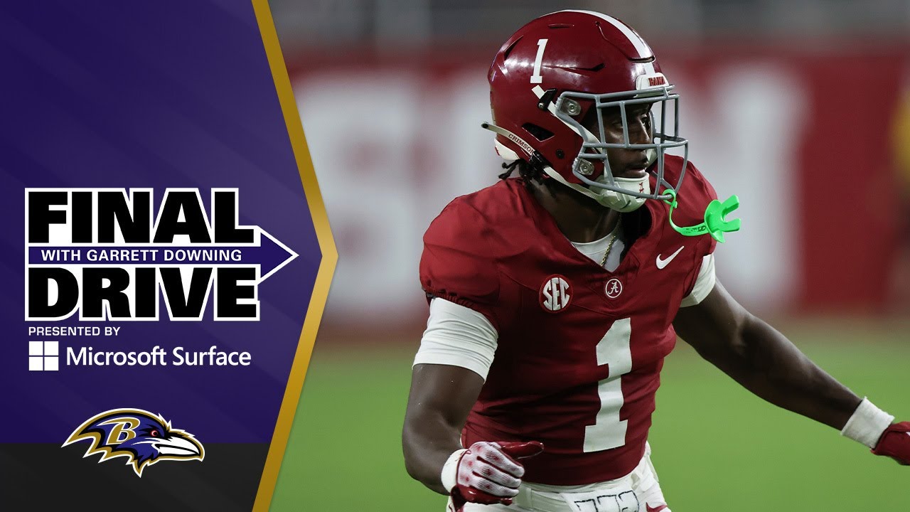 The Cornerback Pick That Makes Too Much Sense | Baltimore Ravens Final ...