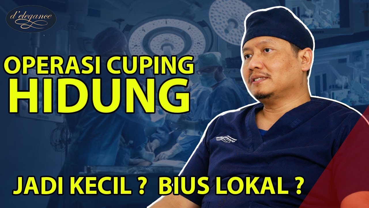 Operasi cuping hidung dengan bius lokal sakit? - YouTube