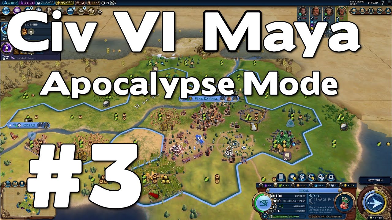 Let’s Play Civilization VI Maya (Apocalypse Mode) #3 - YouTube