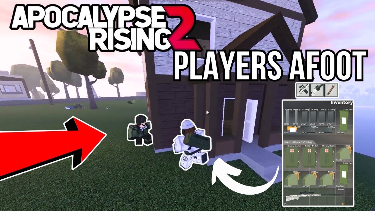 PLAYERS AFOOT | Apocalypse Rising 2 Roblox - YouTube