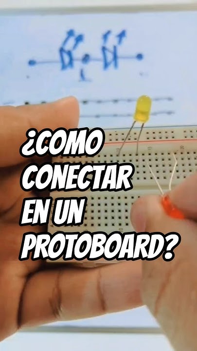 🤔Cómo conectar en un PROTOBOARD? #ingenieria #arduino #protoboard # ...