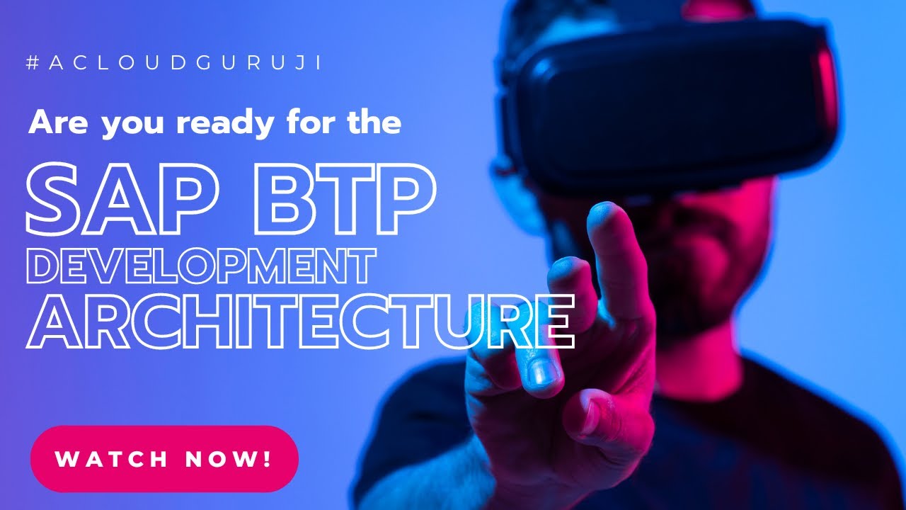 BTP Development Architecture in 3D Model - YouTube