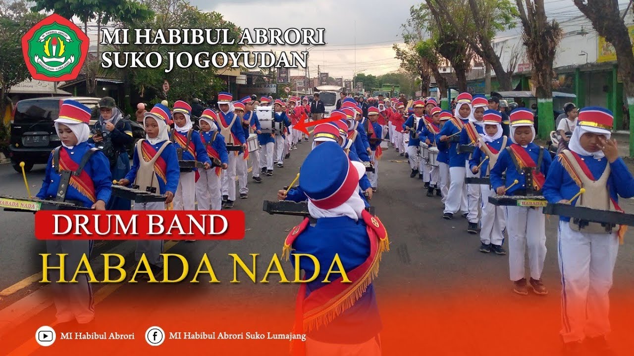 GITA PESONA DRUM BAND HABADA NADA | MI HABIBUL ABRORI - YouTube