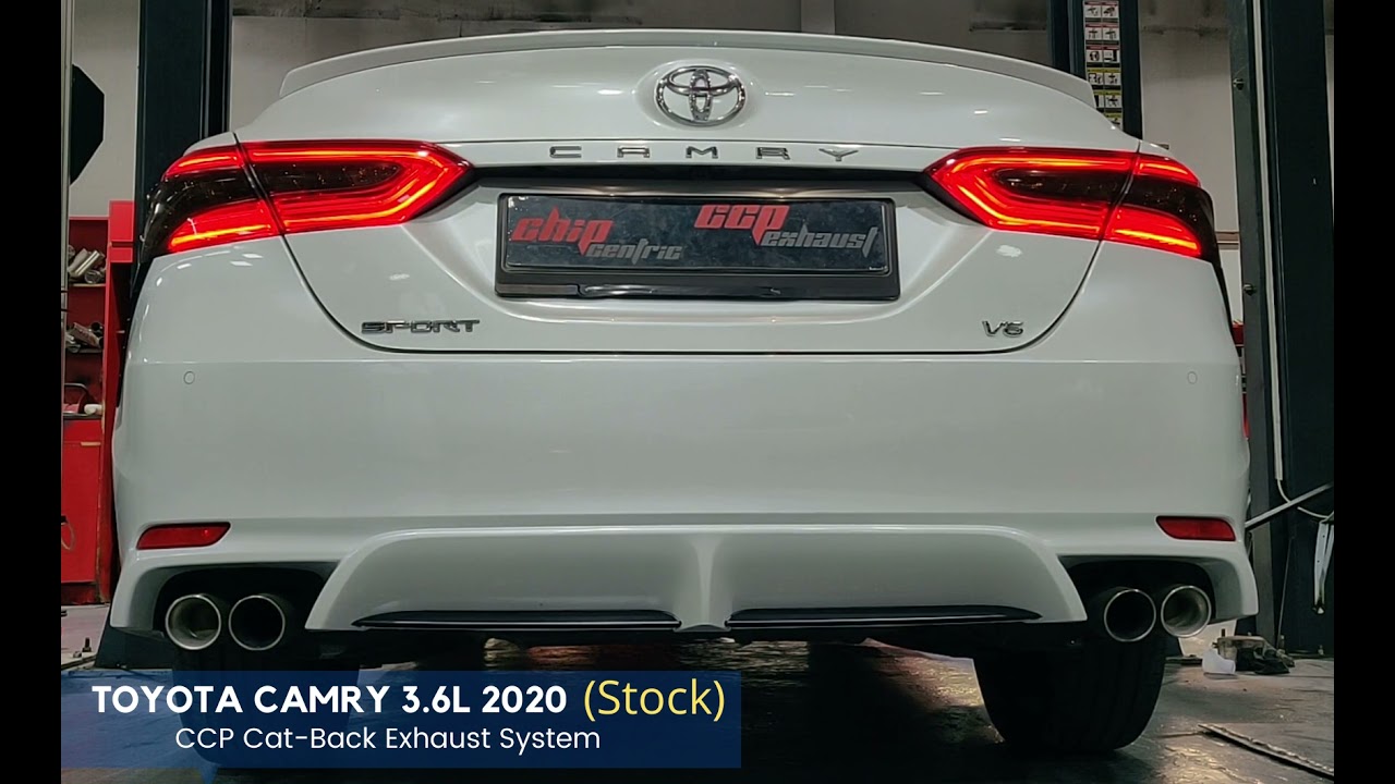 ChipCentric Performance® POWERED Toyota Camry V6 3.6L 2020 CCP Cat-Back ...