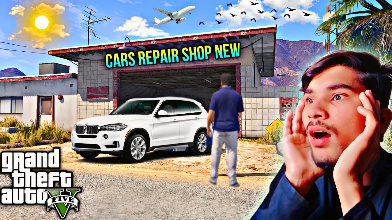 NEW CAR REPAIR SHOP in GTA 5 - YouTube