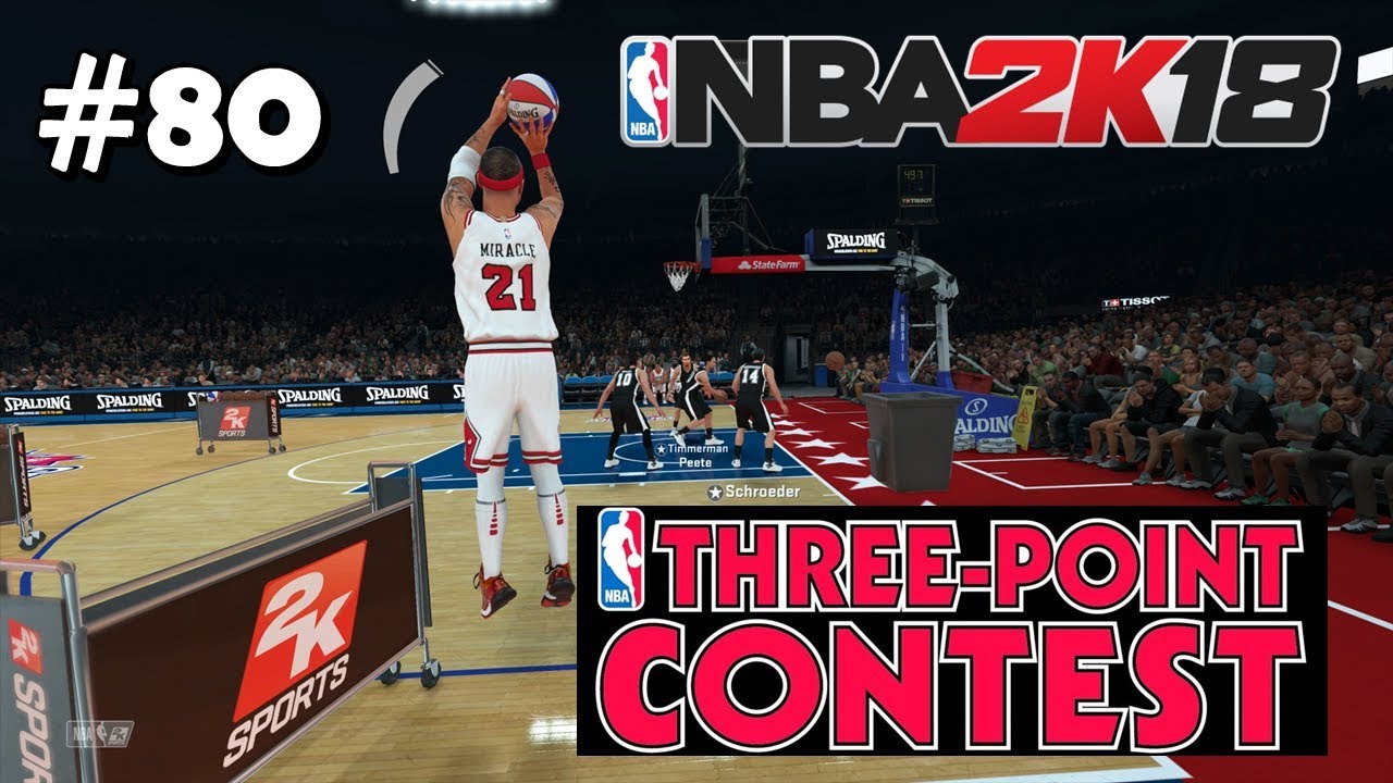 Three-Point Contest! - NBA 2K18 ITA - My Career Ep.80 - PS4 Pro HD ...