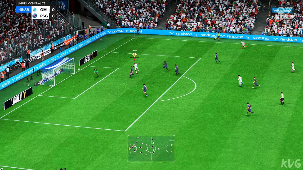 EA SPORTS FC 25 - Olympique Marseille vs PSG - Gameplay (PS5 UHD ...