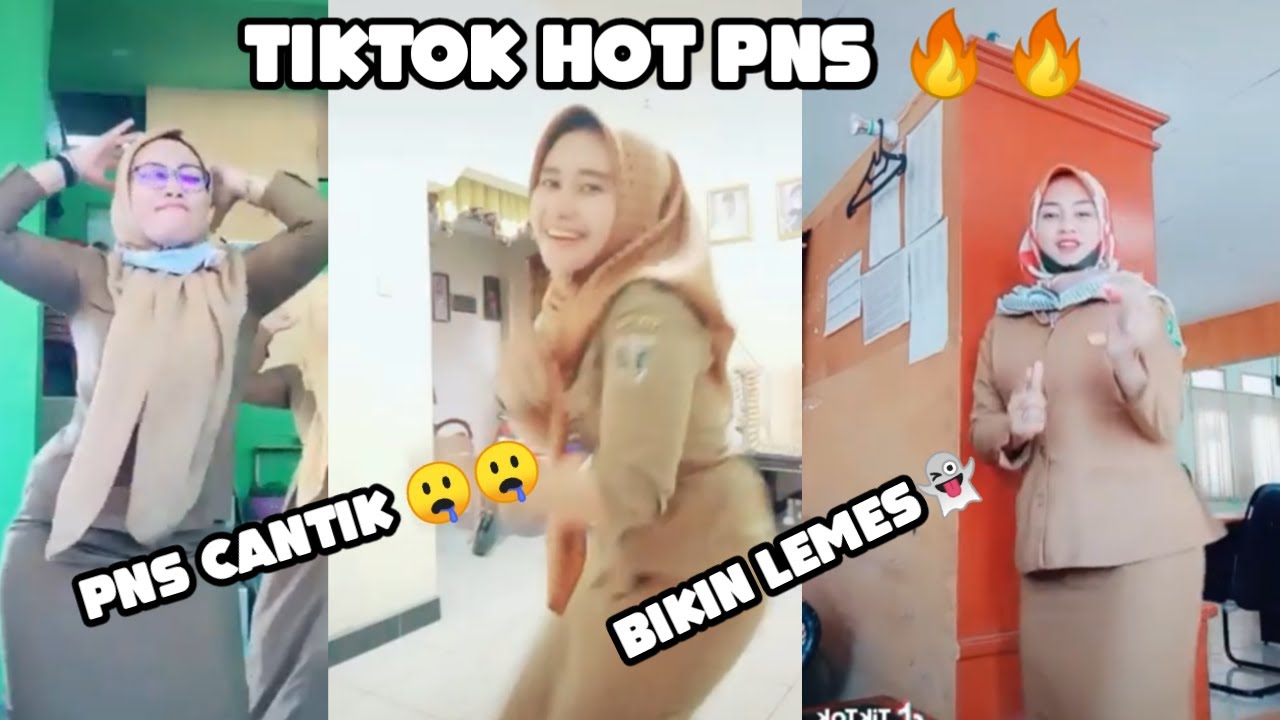 TIKTOK PANAS PNS HOT 🔥🔥 CANTIKNYA BIKIN LEMES 🤤 - YouTube
