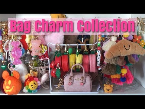 BAG CHARM COLLECTION 🩷🎀🧸📿🍬 ALL OF MY BAG CHARMS & KEYCHAINS 💜💞