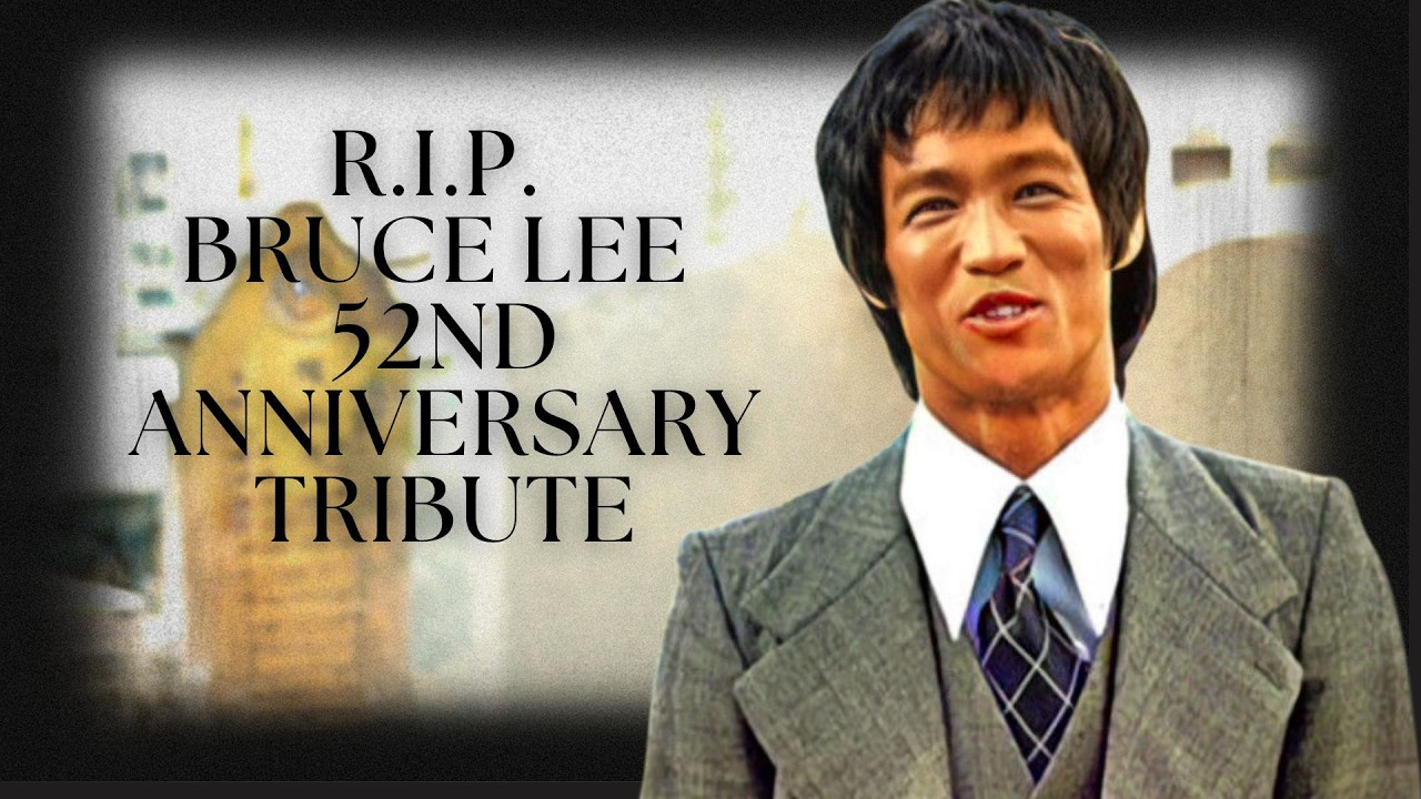 R.I.P. Bruce Lee 52nd Anniversary Tribute #brucelee #rip #anniversary #hongkong - YouTube