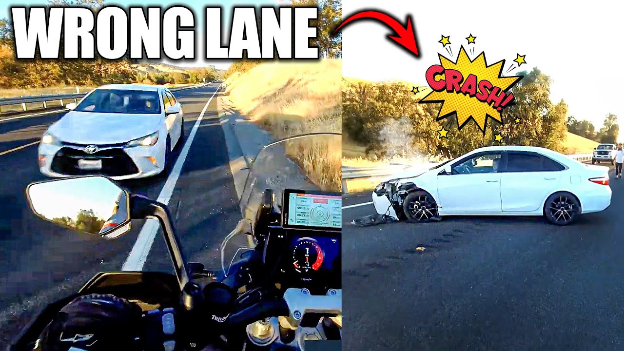 WRONG LANE = HEAD ON HIT | IF YOUR LIFE IS BORING GET A MOTORCYCLE | EP.57 - YouTube