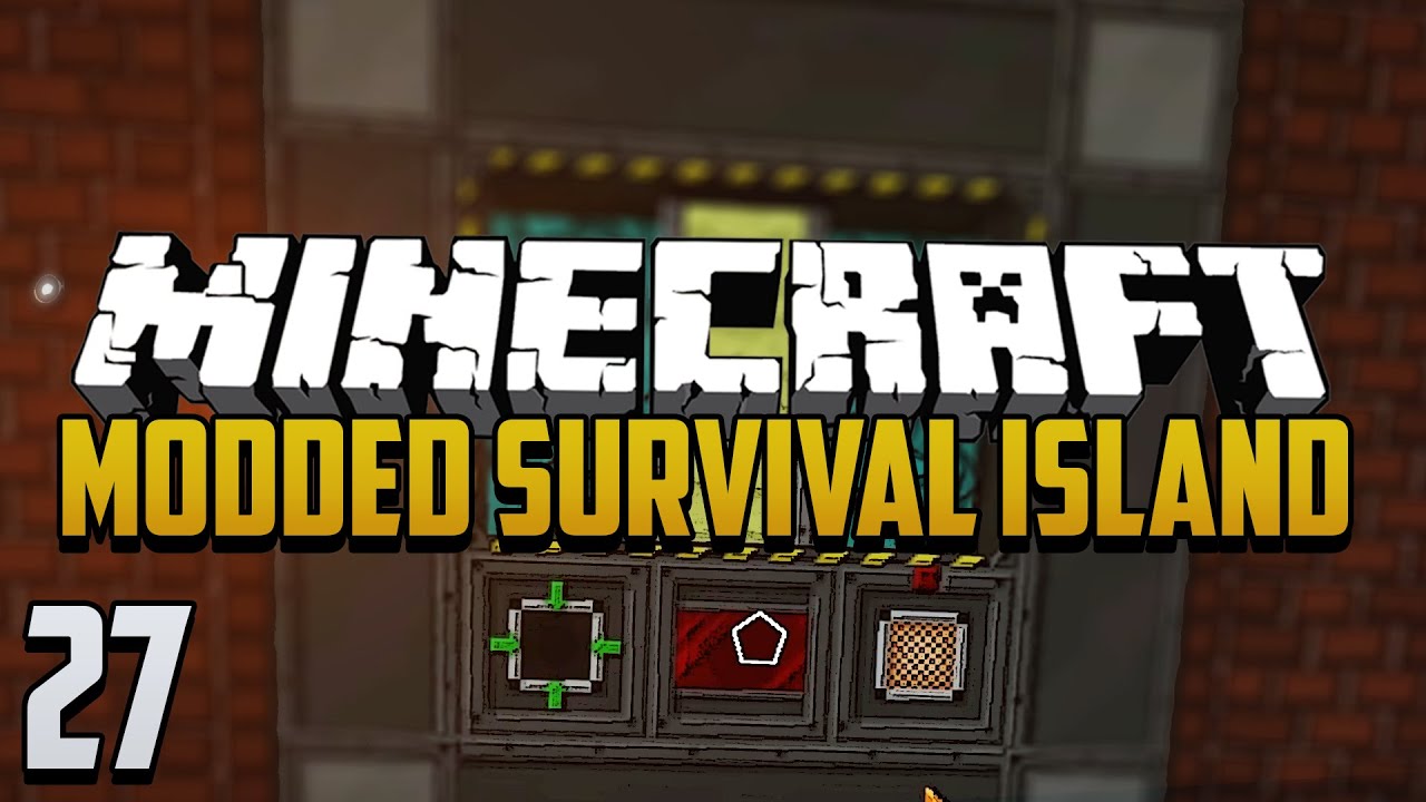 Minecraft: Modded Survival Island - Ep.27 - Tesseracts & Big Power ...
