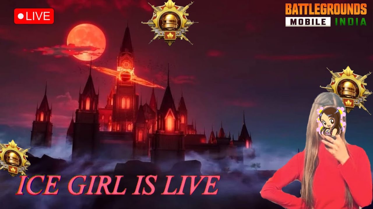 Bgmi Live With ICE GIRL Gameplay | Road to 5K | 😍 😍 - YouTube