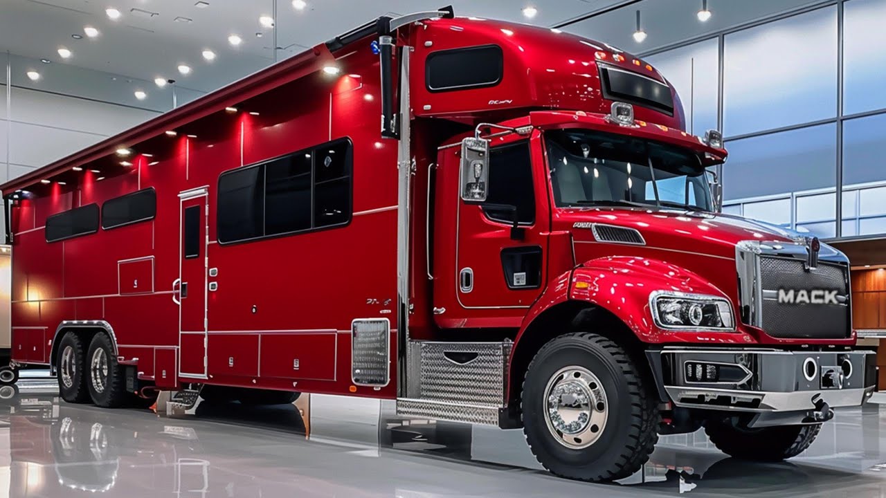 Inside the 2026 Mack 6×6 Motorhome Camper – The Heavy-Duty Luxury Home ...