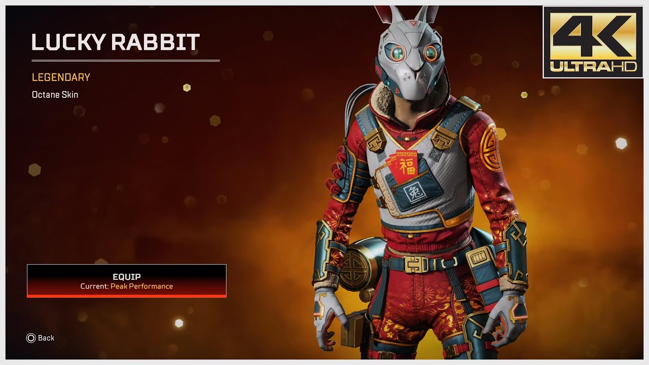 [4K HDR 60FPS] * OCTANE* -LUCKY RABBIT SKIN- (SHOWCASE AND FIRST AND ...