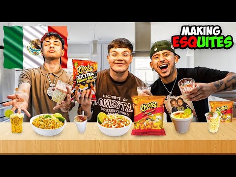 WE TRIED MAKING HOT CHEETOS ESQUITES **Hilarious** ft/blesiv&fabio ...