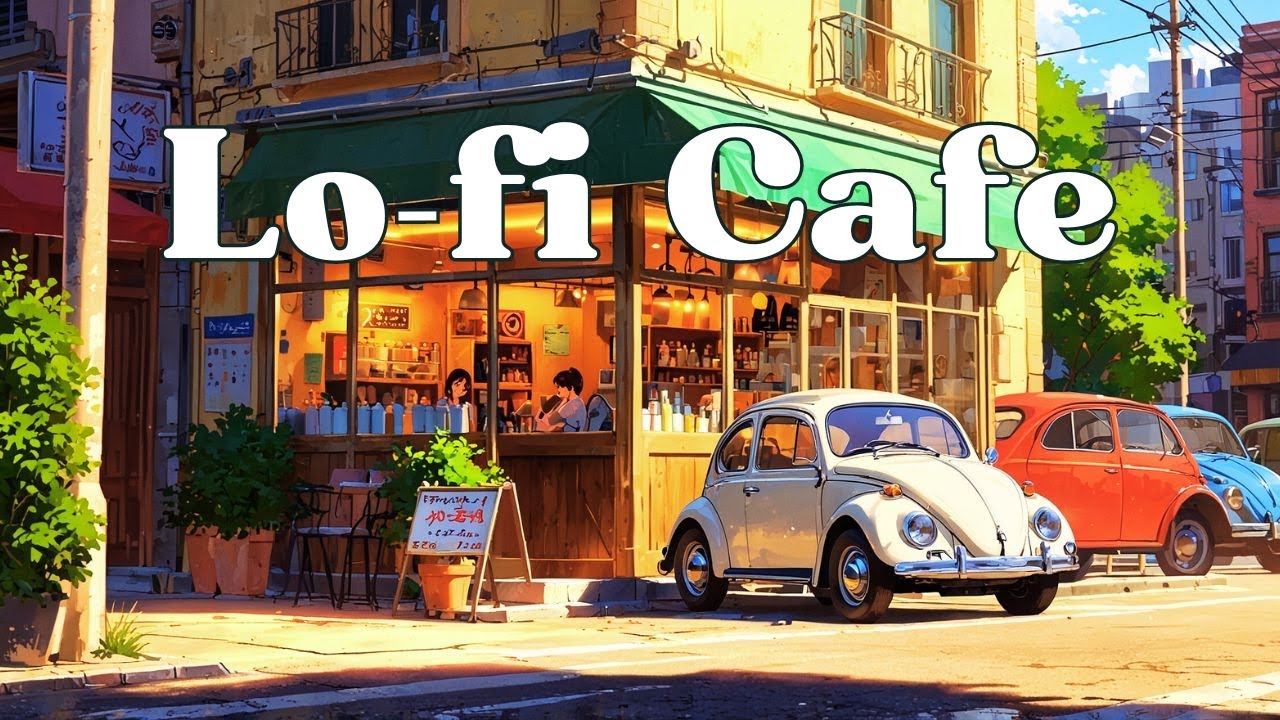 【Lo-fi Cafe】 A playlist of relaxing music for study and work - YouTube