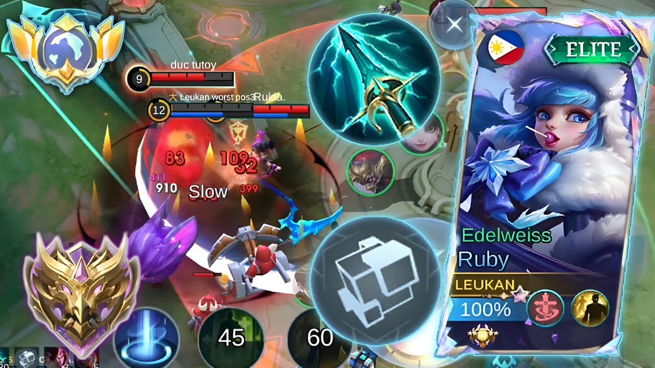 ONE LAST GAME BEFORE MYTHIC AND THIS HAPPENED?!! 😧BEST RUBY BUILD AND ...