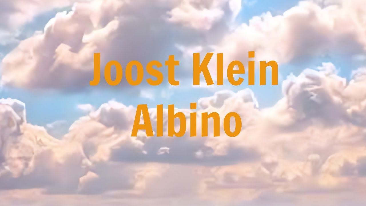 Joost Klein - Albino (English and Dutch Lyrics) - YouTube Music