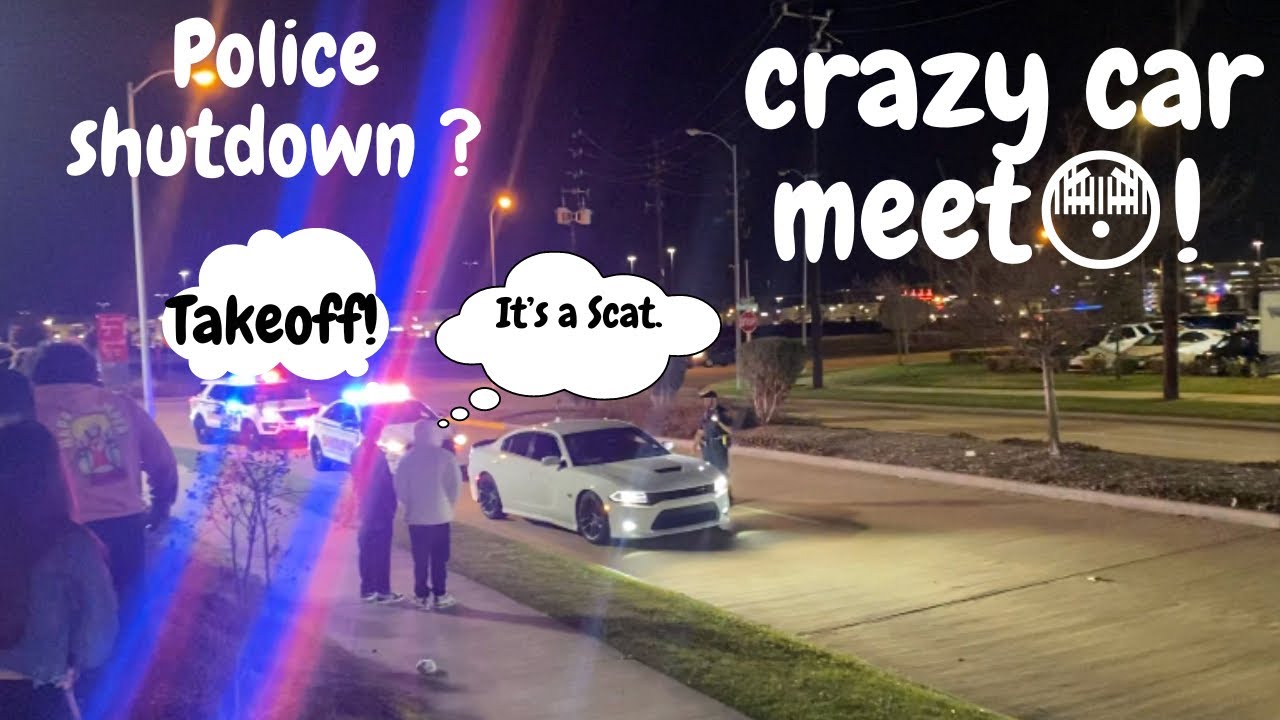 Car meet in Houston Tx.. insane event ️😳 police shutdown 🤦🏿🙄 towed ...