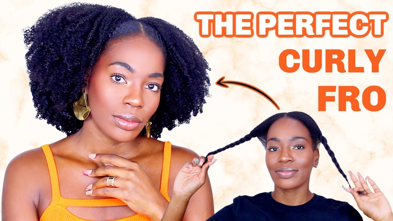 L'AFRO BOUCLÉ PARFAIT WTH HERGIVENHAIR ⎜Cheveux bouclés, frisés, crépus ...