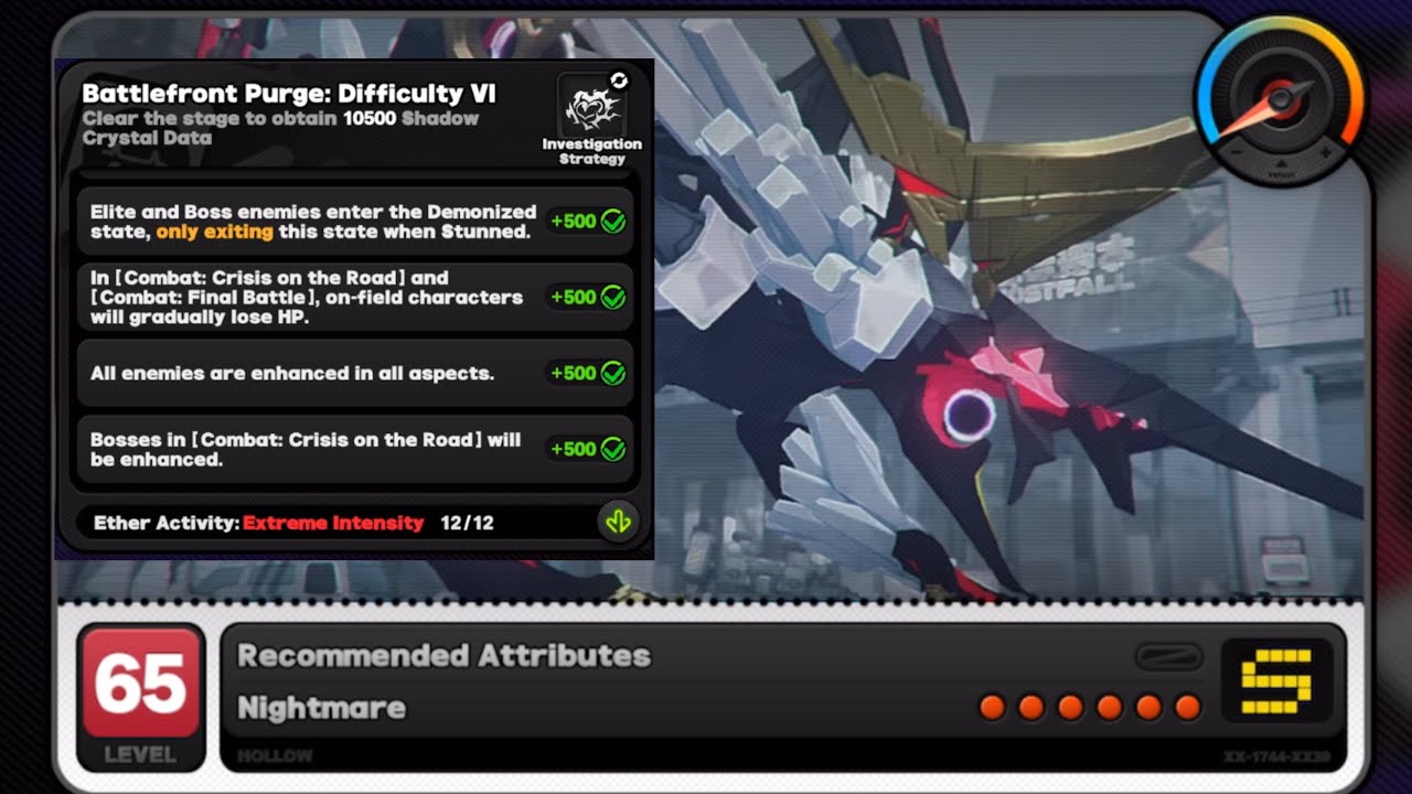 Zenless Zone Zero Hollow Zero Lost Void Geppetto Difficulty VI Ether ...