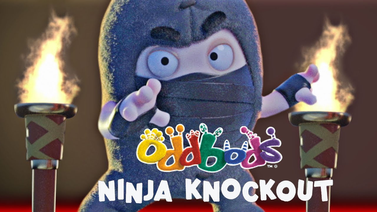 Oddbods Ninja Knockout - YouTube