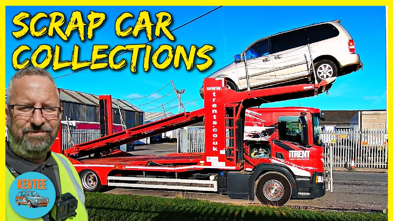 Scrap Collections Around The South West With The 7 Car Scania ...