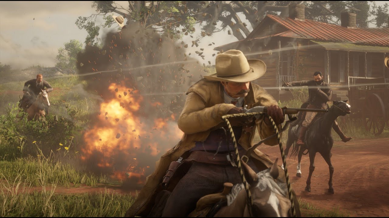 Red Dead Redemption 2 - Explosive Ammo - Brutal Kill Compilation Vol.8 ...