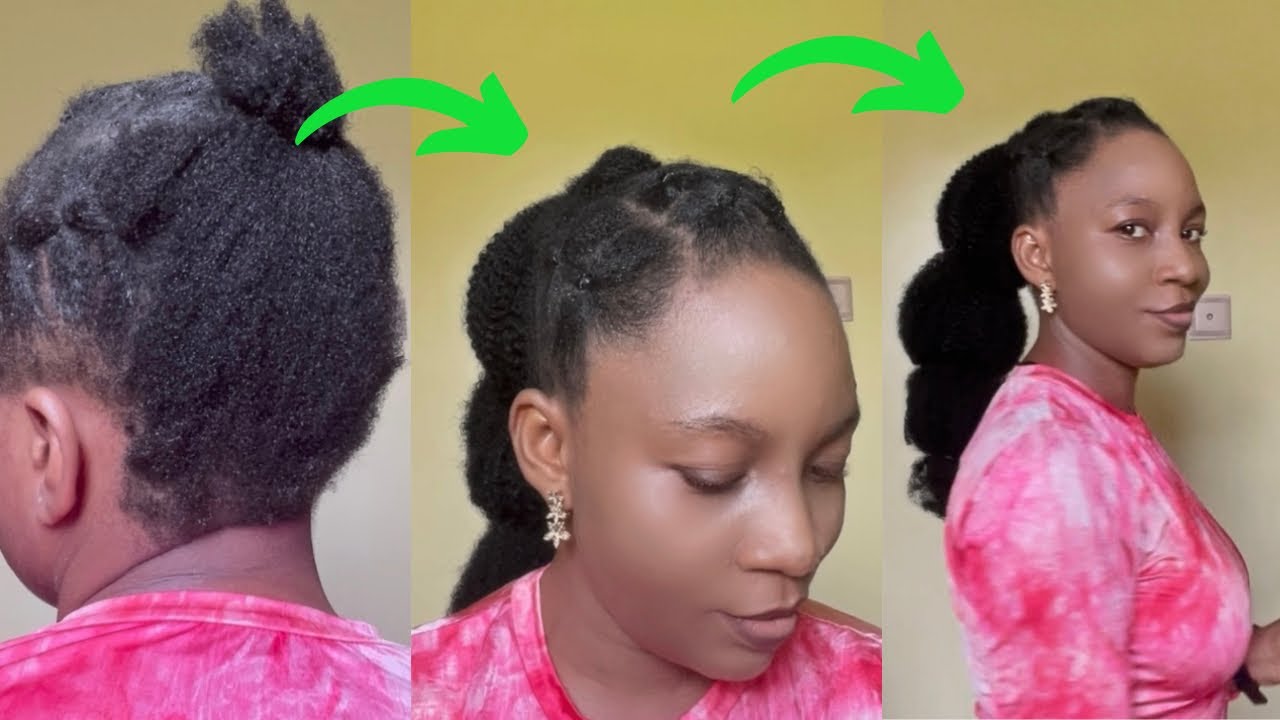 Quick and Easy Hairstyle Using Kinki Bulk - YouTube